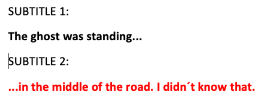 Top-ten Principles of Subtitle Timing