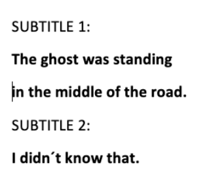 Top-ten Principles of Subtitle Timing