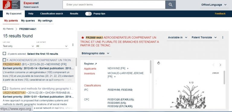 ATA61 Session Recap: Befriending the new Espacenet tools for patents ...
