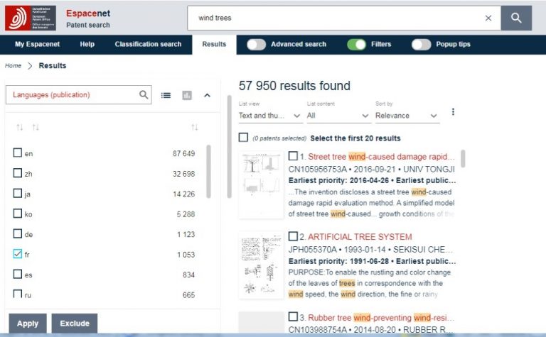ATA61 Session Recap: Befriending the new Espacenet tools for patents ...
