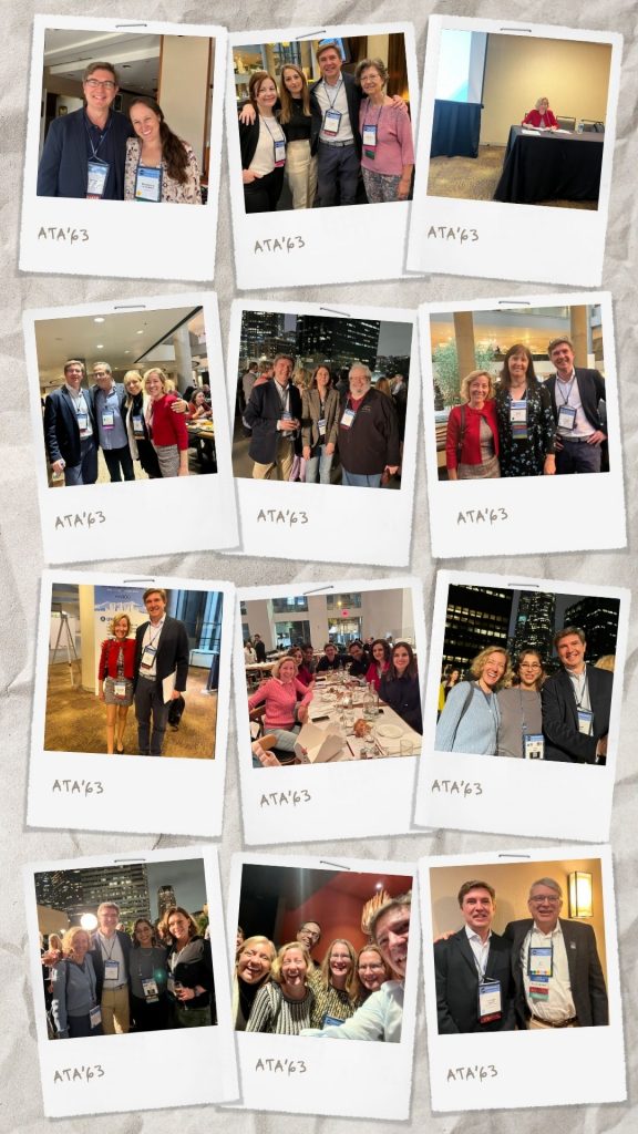 A glimpse of our experience at ATA’s 63rd annual conference