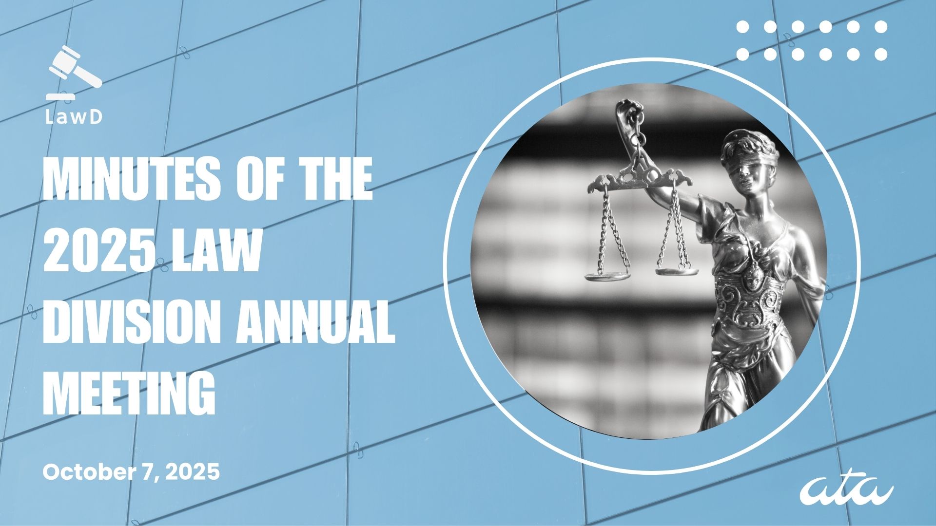 Minutes of the Law Division 2025 Annual Meeting